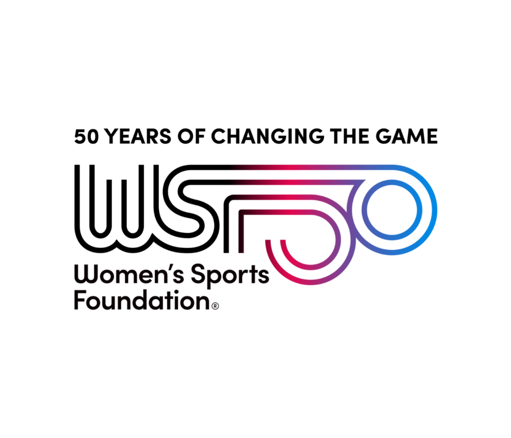 WSF 50 Logo Photo for Timeline - Women's Sports Foundation